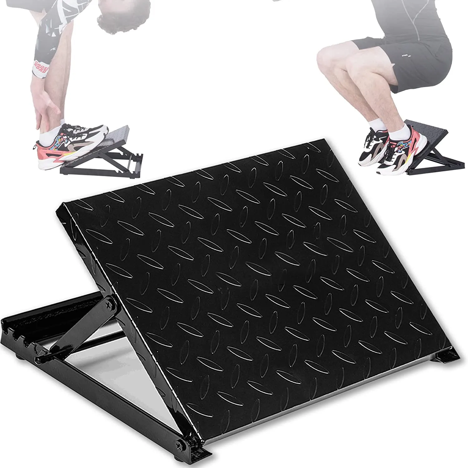 Wellshow Adjustable Heavy-duty Slant Board Incline Ankle Board Calf ...