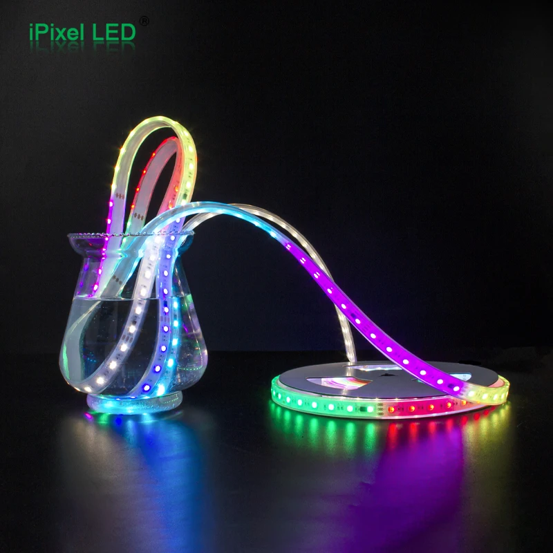 Ip68 Digital Rgbw Led Strip 60leds/m Dc24v - Buy Digital Led Strip Rgbw ...