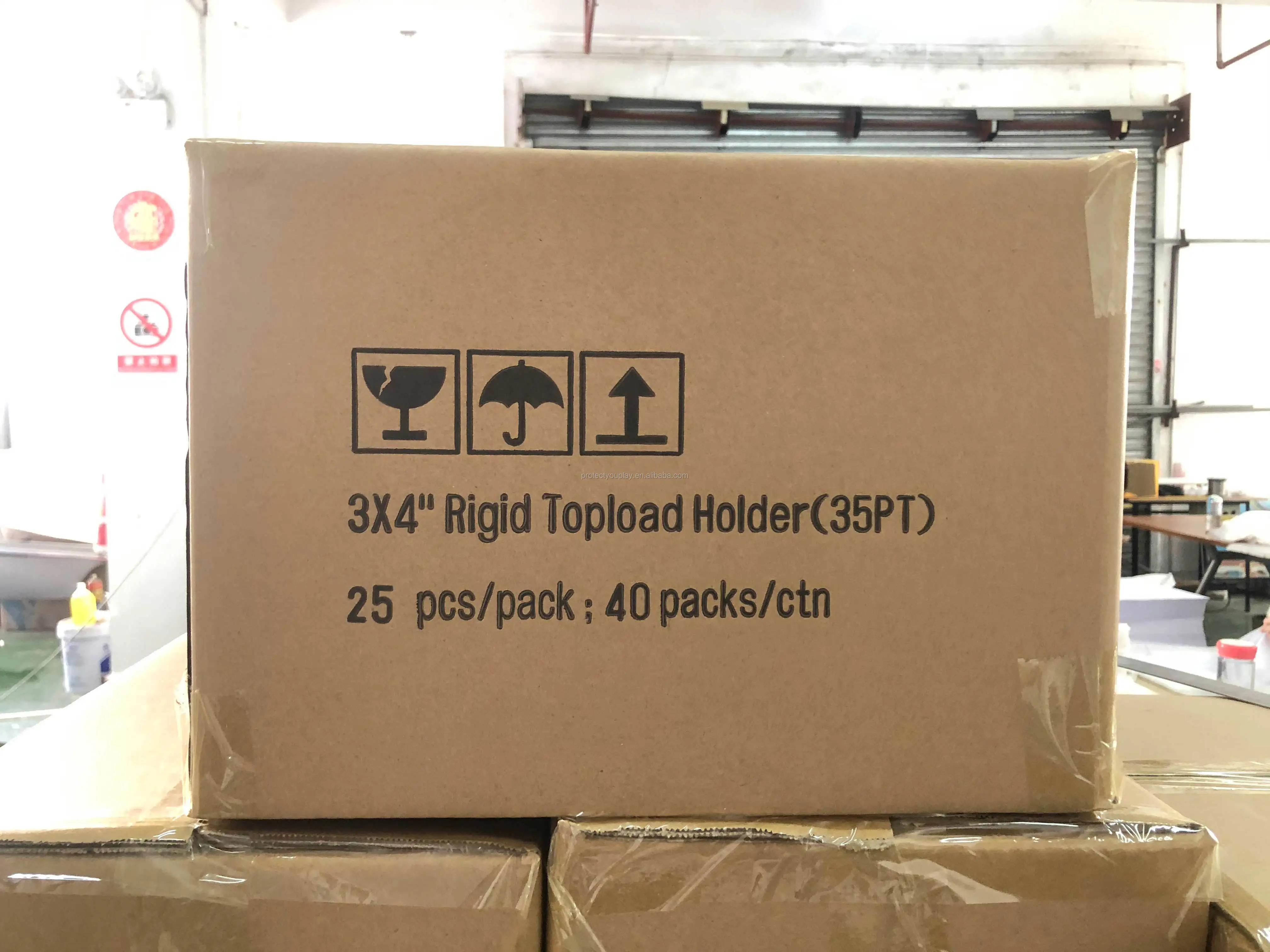 35pt Toploader Top Loader Topload 3x4 Trading Cards Sports Cards Baseball Basketball Cards ...