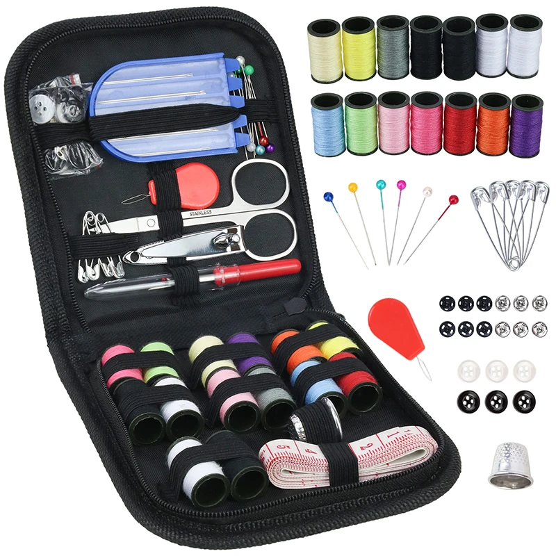 Factory Hot Sale Portable Pocket Size Sewing Kit Custom 1 Set Portable ...