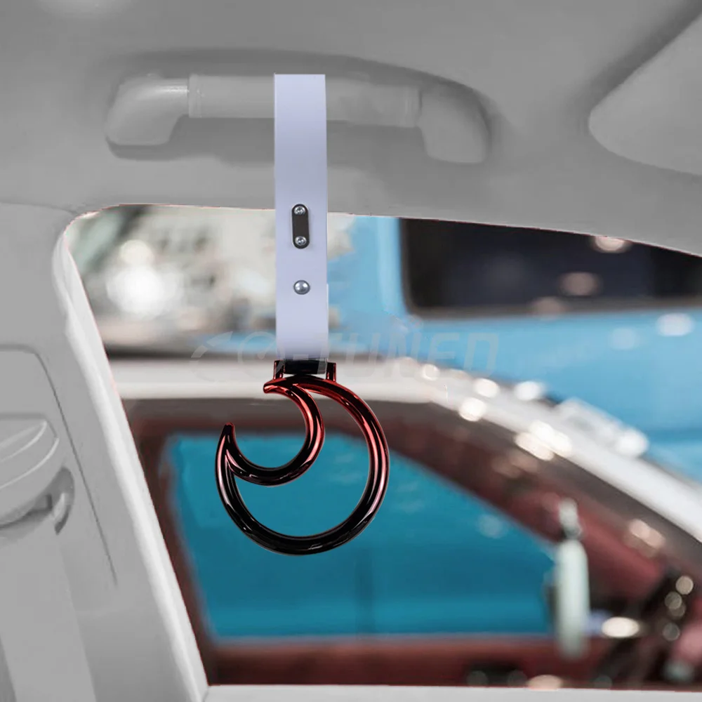 JDM Decorative Gradient Devil Broken Heart Bunny Moon Tsurikawa Handle ...