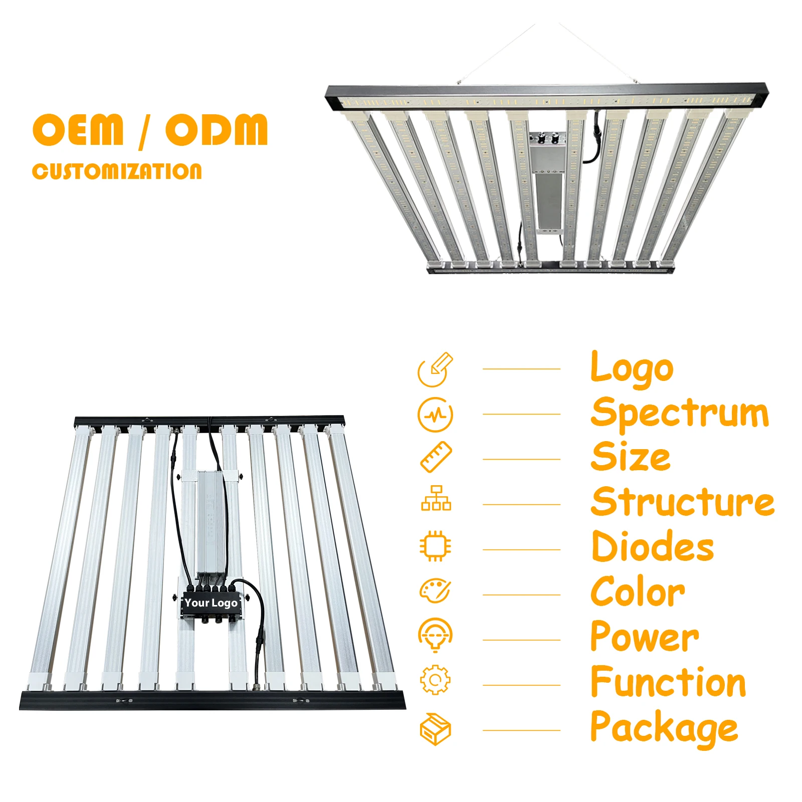 Samsung LM301H Evo 1000W Full Spectrum Indoor Plant LED Grow Light for Indoor Plants ODM