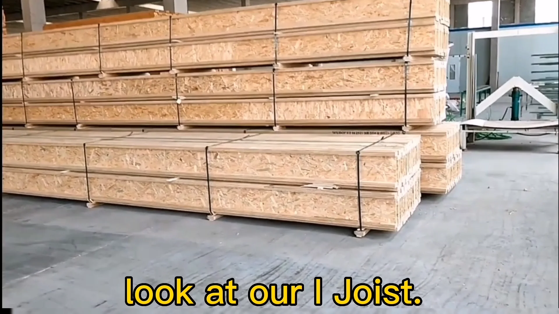 Joist Pine Lvl I Joists With Osb Board Flooring And Roofing I Joist Wood Beam - Buy Pine Lvl I ...