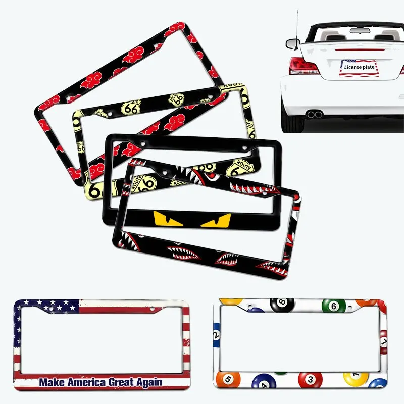 Customizable Car License Plate Frame - Superior Quality