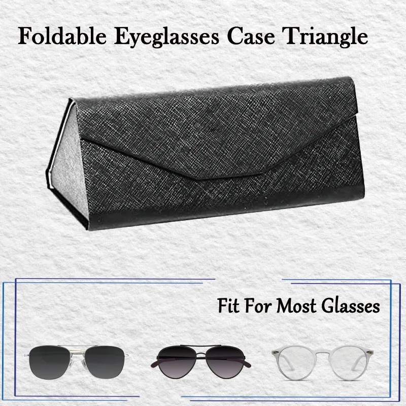 Low Moq Custom Wholesale Foldable Folding Triangle Sunglasses Eyeglass ...