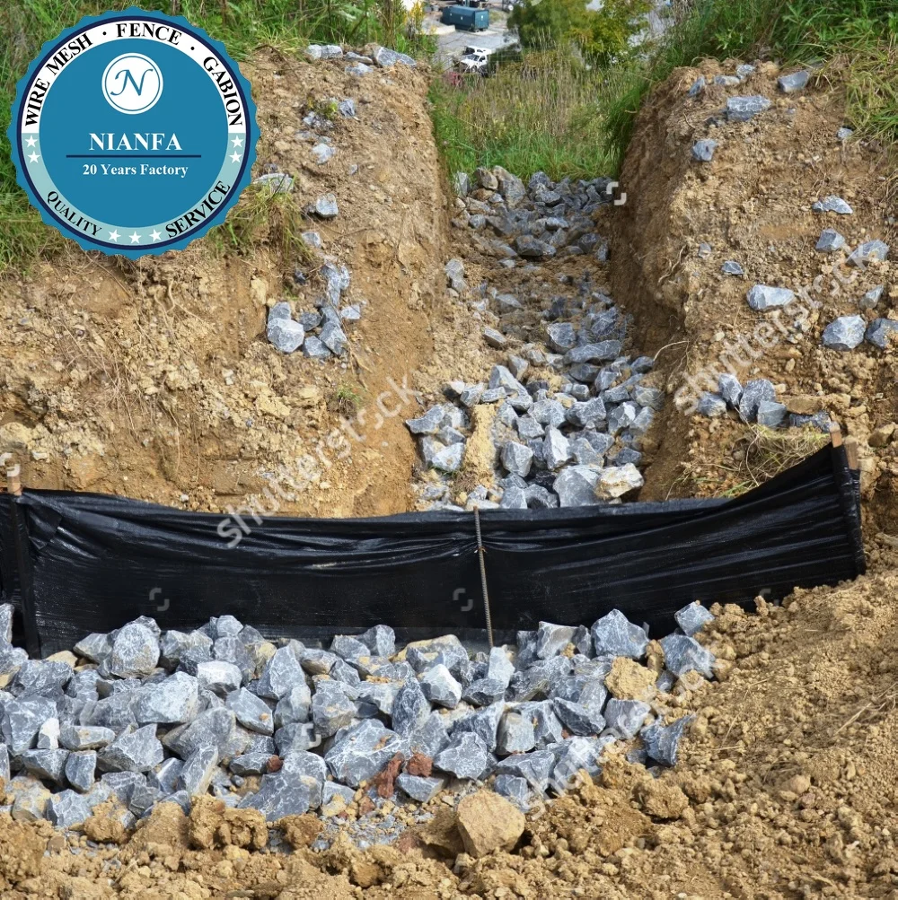 Temporary Sediment Barrier Fencing Mesh Woven Geotextile Wire Backed ...