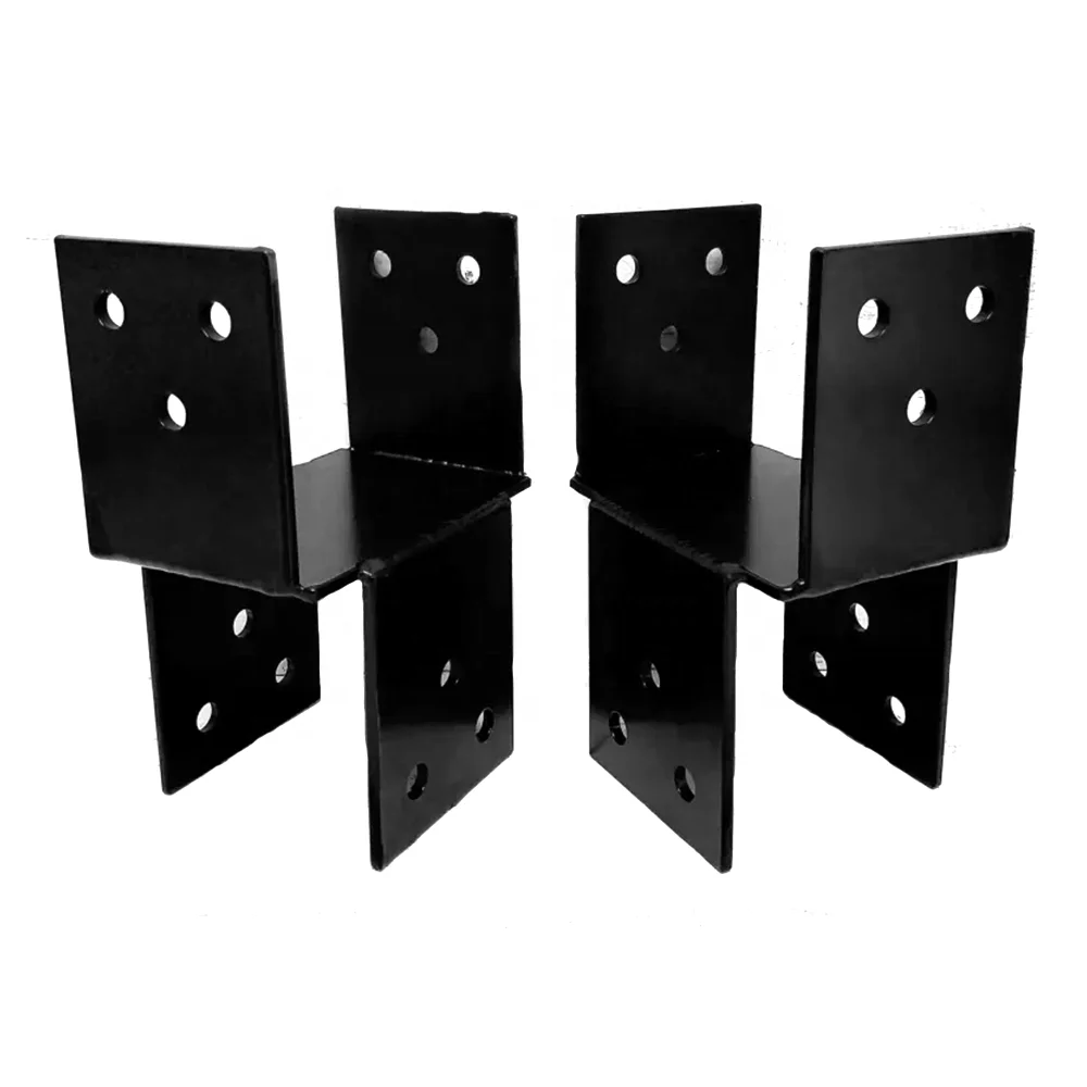 Pergola Brackets 6x6 Kit Wood Beam Supporting Bracket Metal Heavy Duty ...