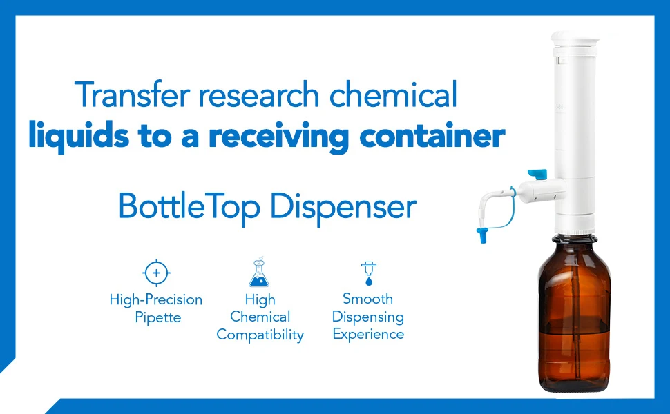 IKEME Laboratory Bottle-Top Dispensers - Precise & Reliable