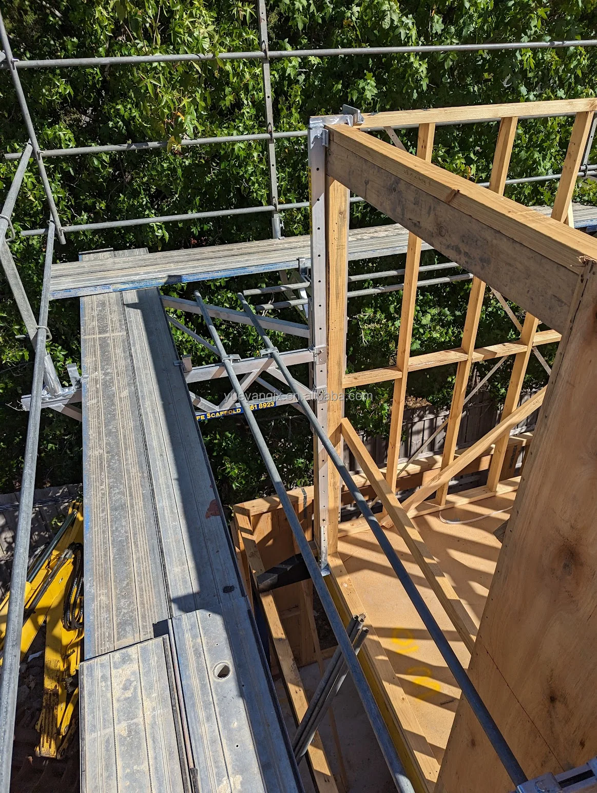 Australian Standard Aluminium Hanging Scaffolding for Walk Way