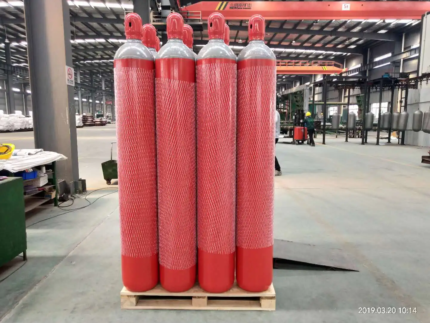 ISO Oxygen Gas Cylinder - 232-50l-200bar for Medical & Diving