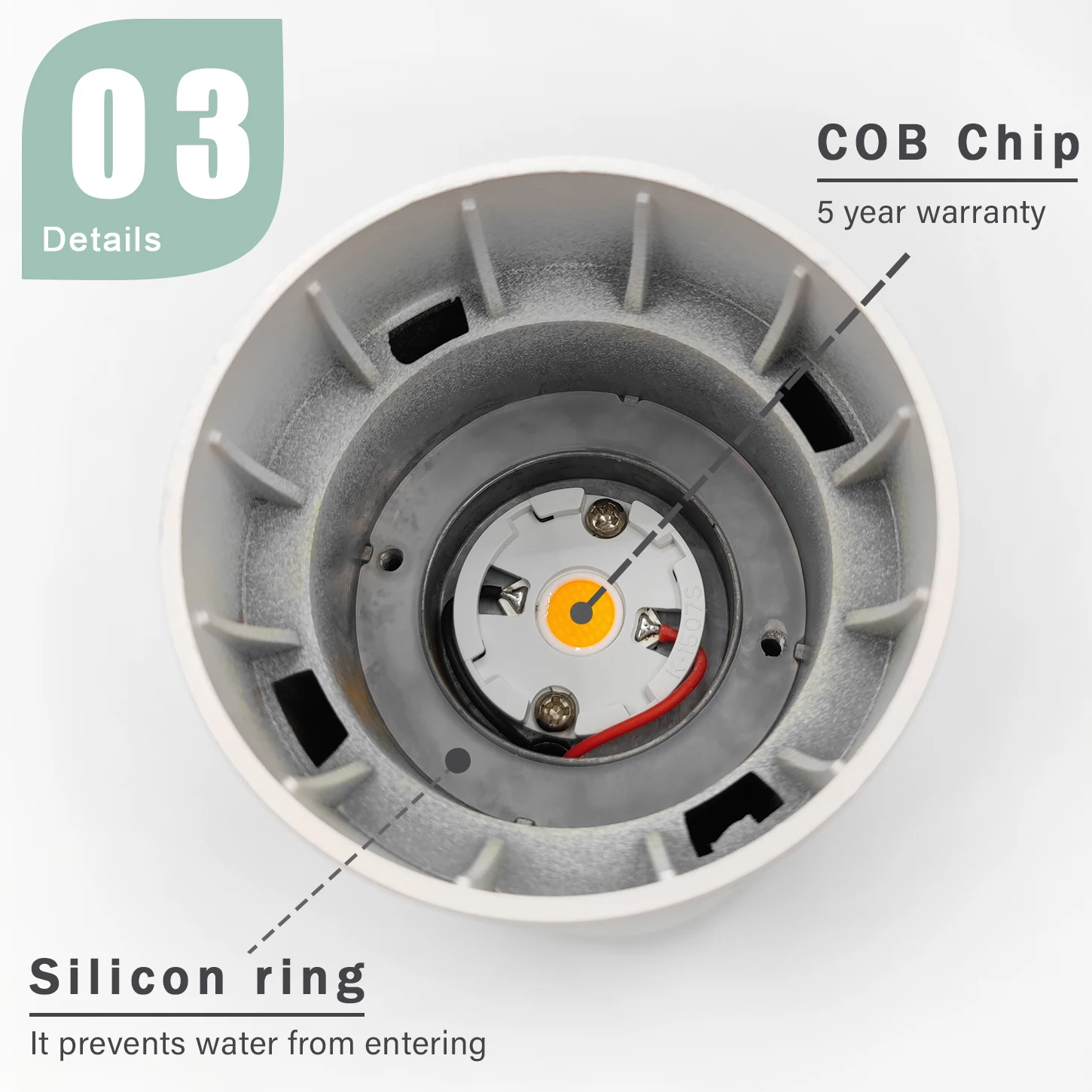 Deep Cup LED Down Surface Mounted COB Fixed 40W Spot Ceiling Shop Light ...