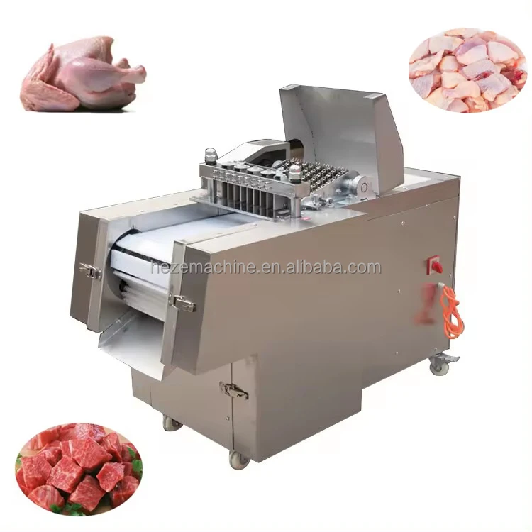 Stainless Steel Frozen Meat Block Flaker - Efficient Cutting