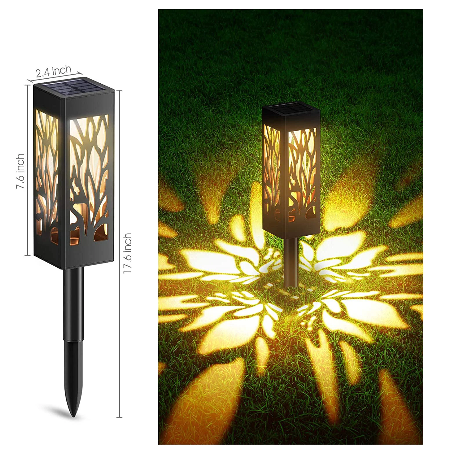 Outdoor Waterproof Led Solar Courtyard Lawn Pathway Light For Park ...