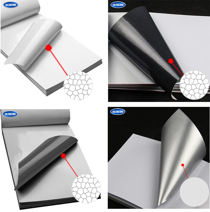 Glossy White Transparent Pvc Car Vinyl Sticker Eco Solvent Warp Inkjet ...