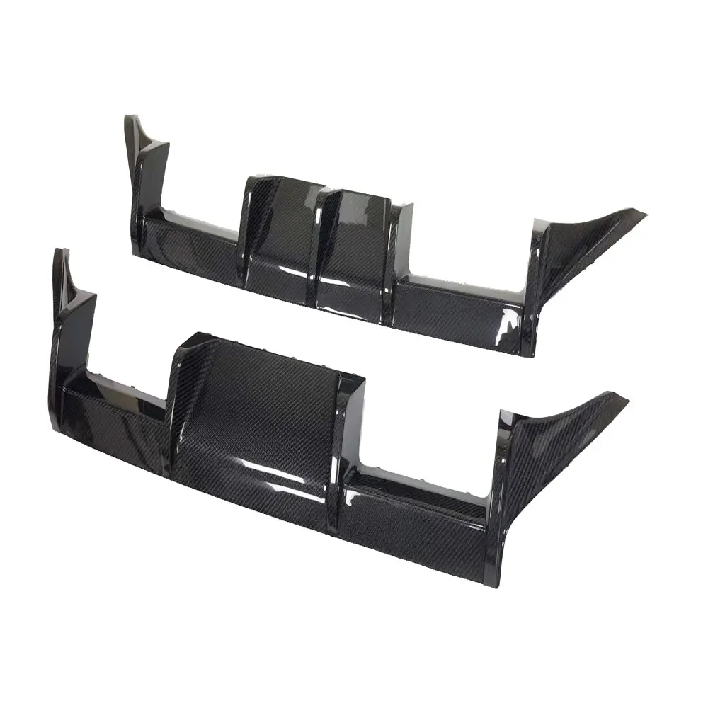 Mp Style Dry Carbon Fiber Rear Bumper Lip Diffuser Splitter For Bmw G87 ...