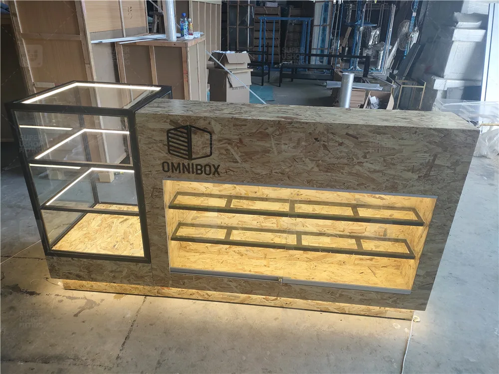 Custom Guitar Display Showcase for Music Shop - Lockable Lighting