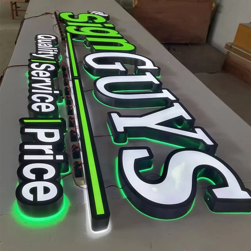 Southwest Florida Front-Lit 3D LED Signage for Coffee Shop