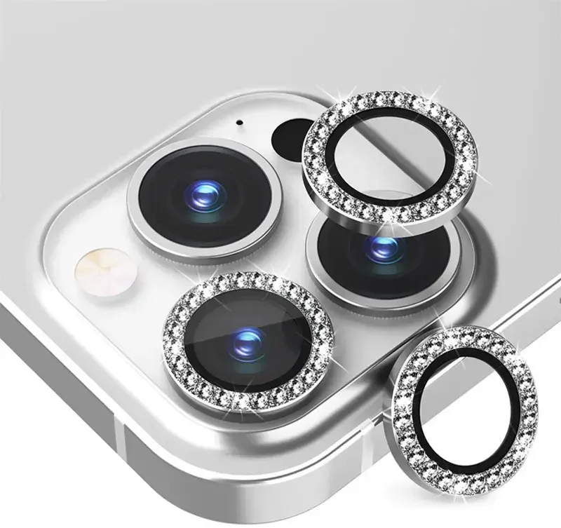Diamond Lens Camera Screen Protector Phone Glass Film Camera Lens ...