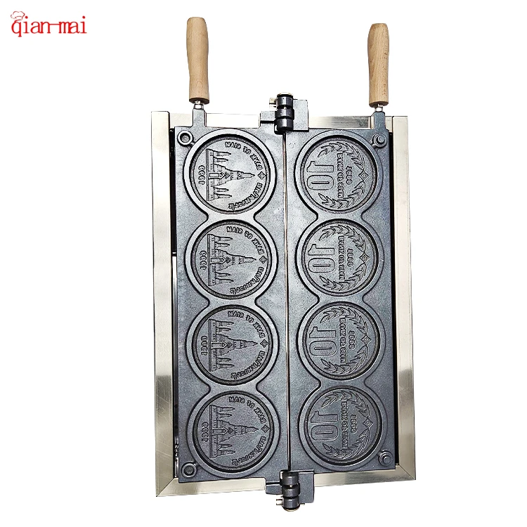 Factory Price Commercial Stainless Steel Surface 4 Slices Mini Coins ...