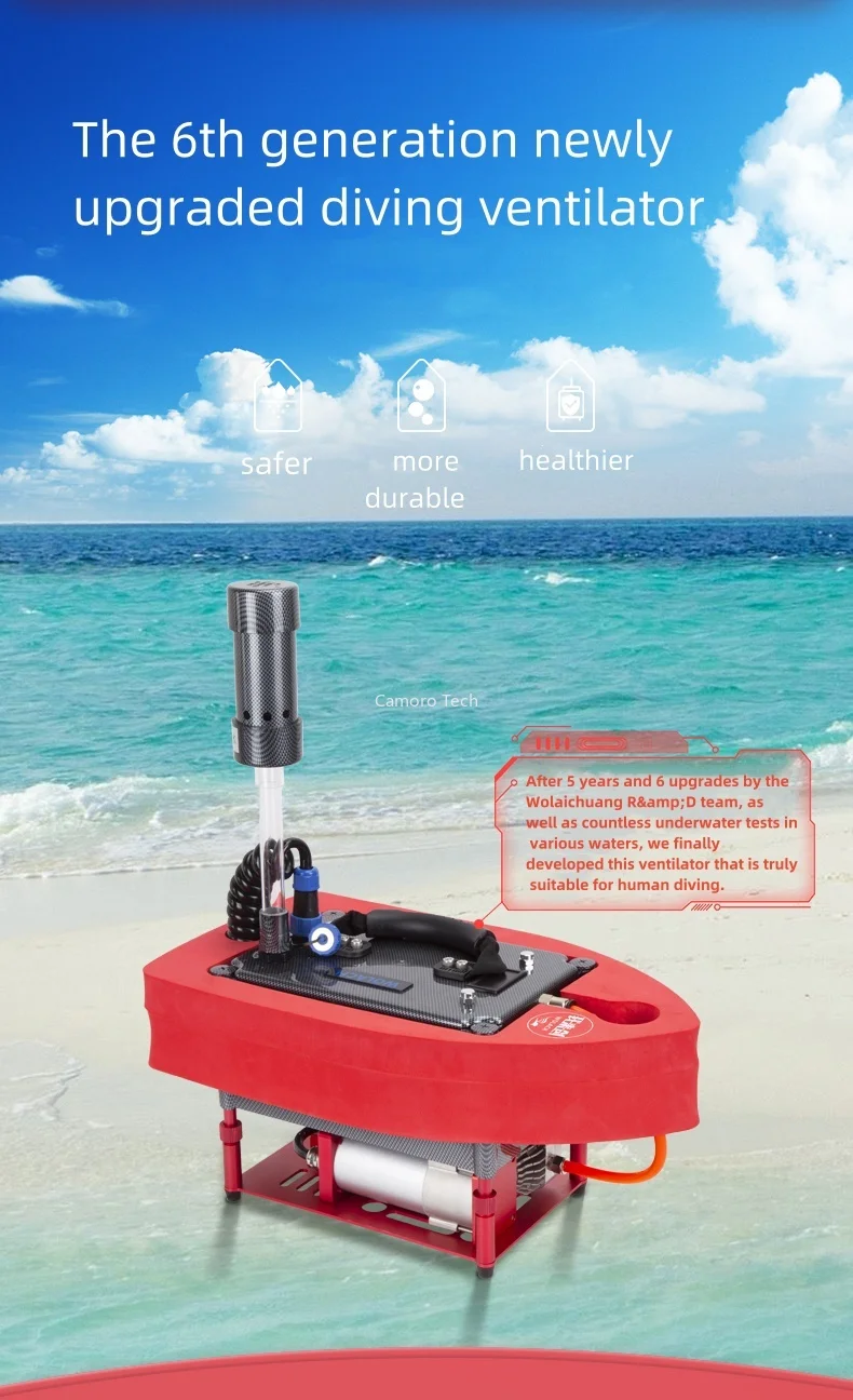 Diving Ventilator Never Roll Over Rechargeable Scuba Tanks Diving ...
