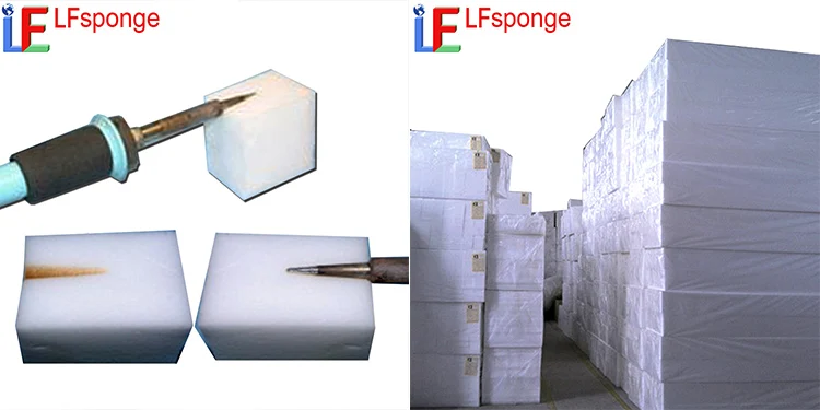 Fire Resistant Cleaning - Melamine Foam Solder Iron Wash Sponge
