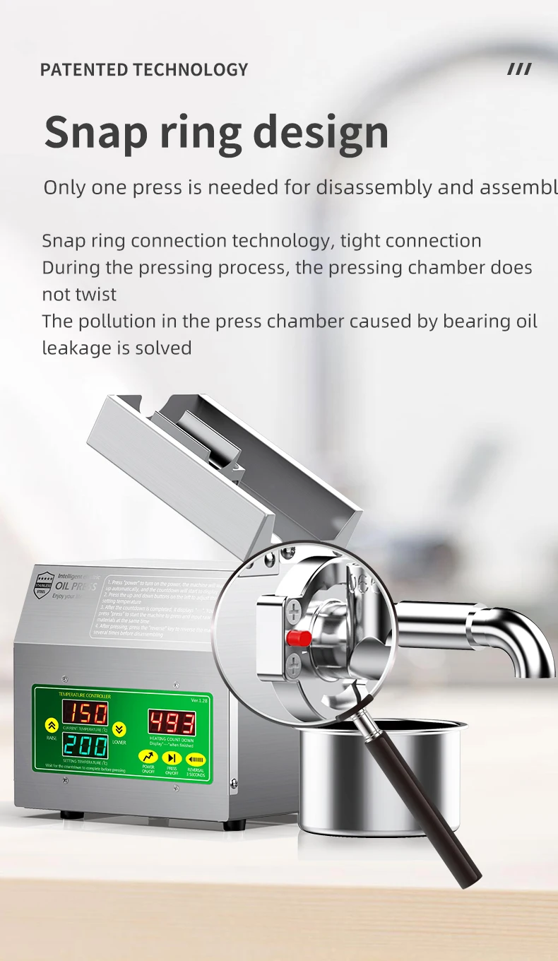 Hot Sale Small Cold Press Olive/coconut/walnut Oil Machine