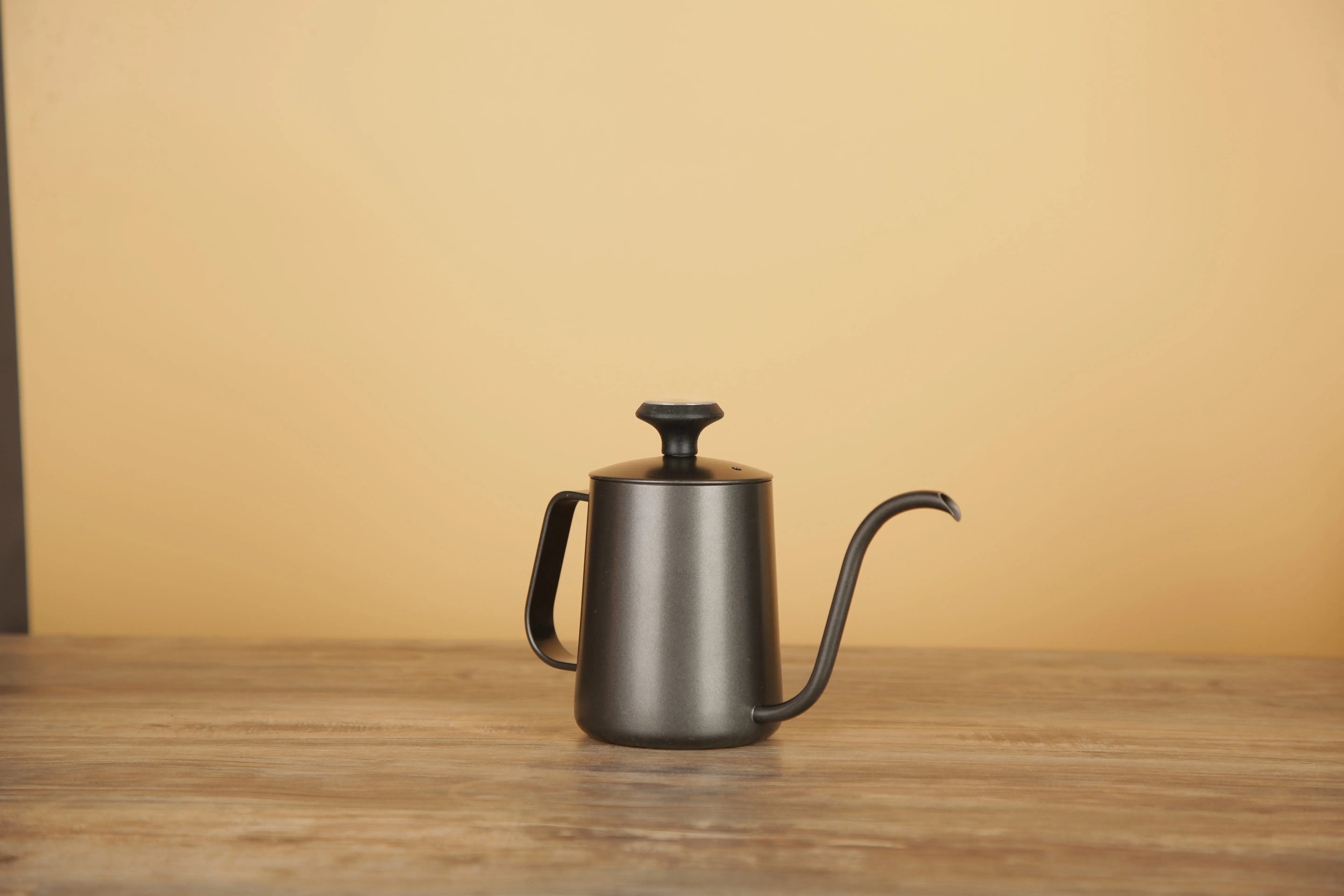 Hot Selling New Design Stainless Steel Goose Neck Coffee Kettle Black ...