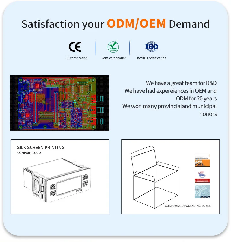 Stc-1000 12v 24v 220v Digital Temperature Controller For Incubator ...
