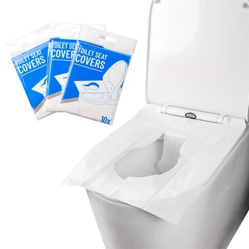 Hygienic Travel Pack Disposable Wc Seat Cover Paper Flushable ...