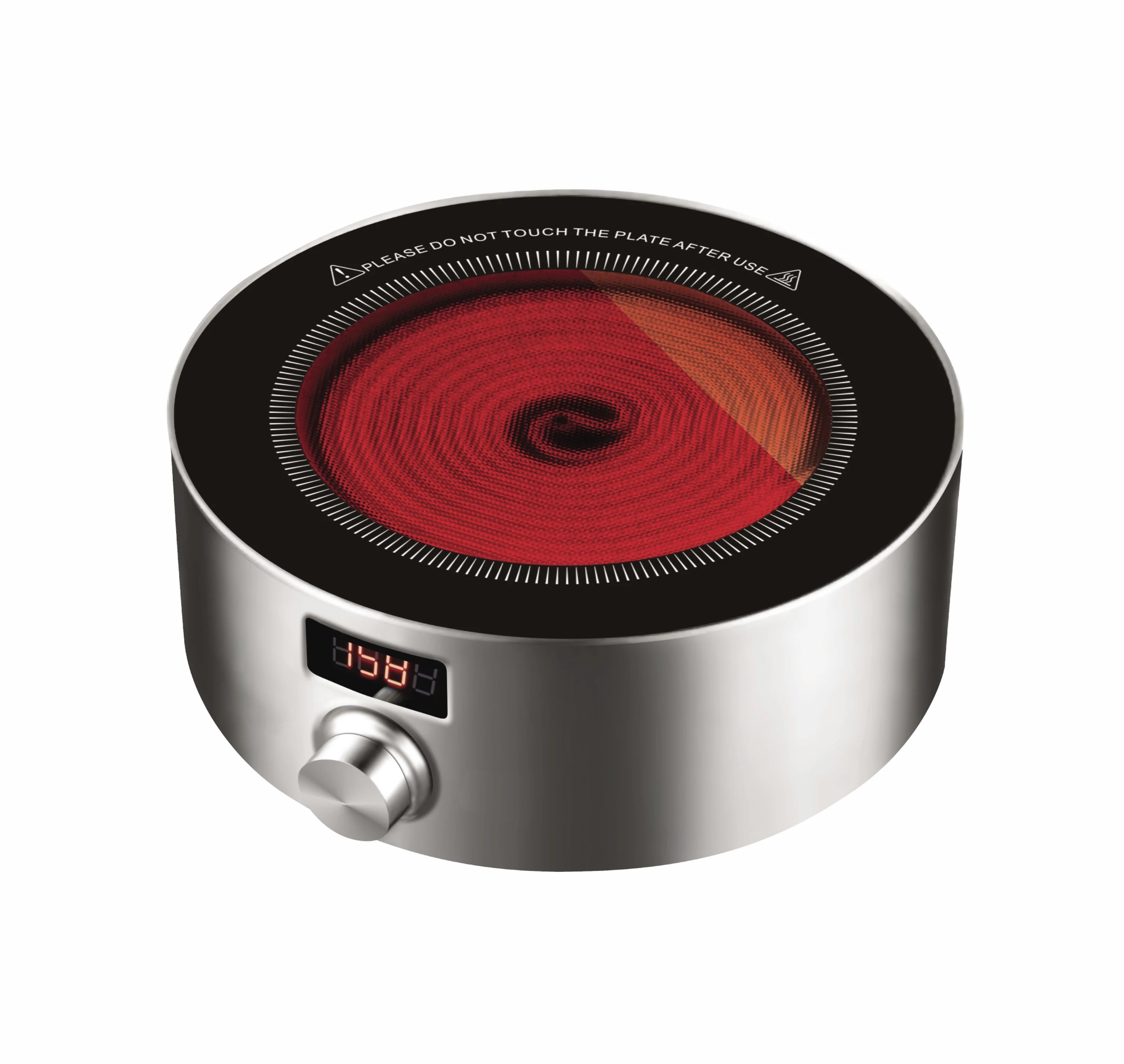 Mini Round Shape 1200W Single One Burner Tabletop Induction Cooker ...