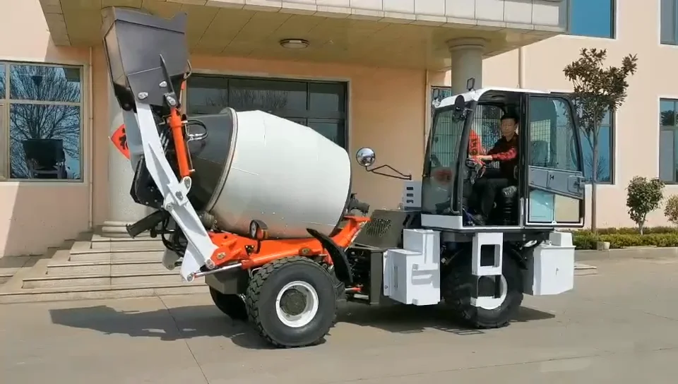 Mini Concrete Mixer Trucks Self-loading Concrete Mixer For Sale Mixer ...