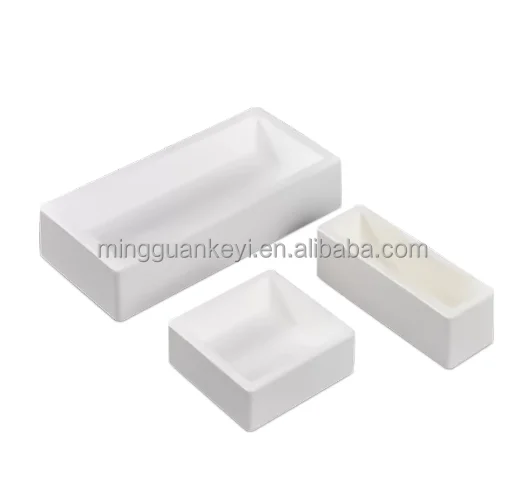 99% High Purity Magnesium Oxide Square Crucible with /without Lid MgO ...