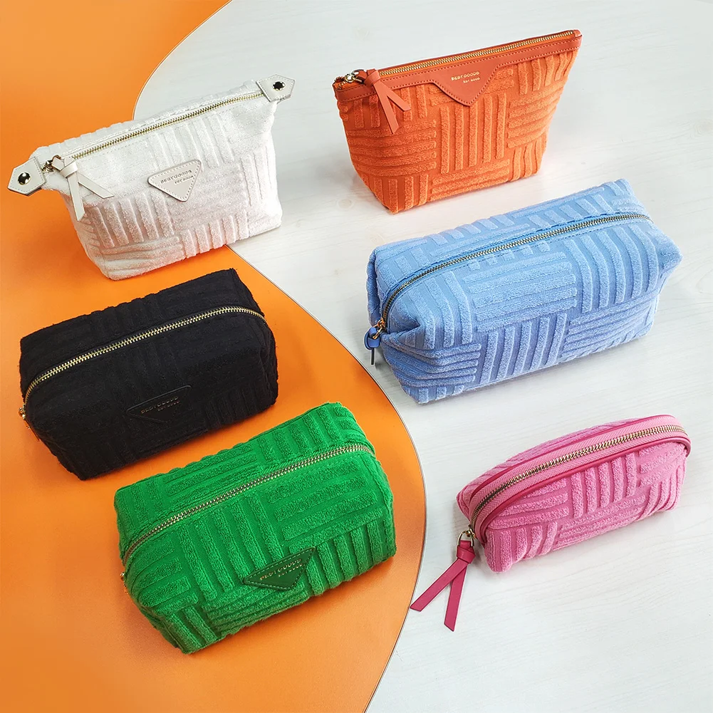 Eco Friendly Colorful Custom Travel Large Beauty Jacquard Pattern Terry ...