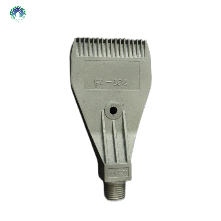 SS Stainless Steel 727-15 Wind Jet air Nozzle AA727-1/4-23 Flat Fan Air ...