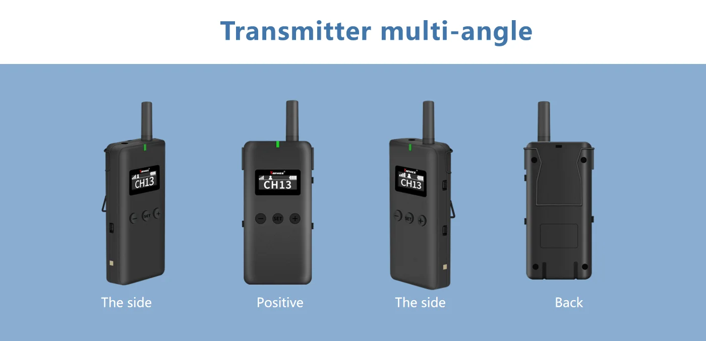 Radio Guide System - Tour Audio Guide Transmitter Receiver