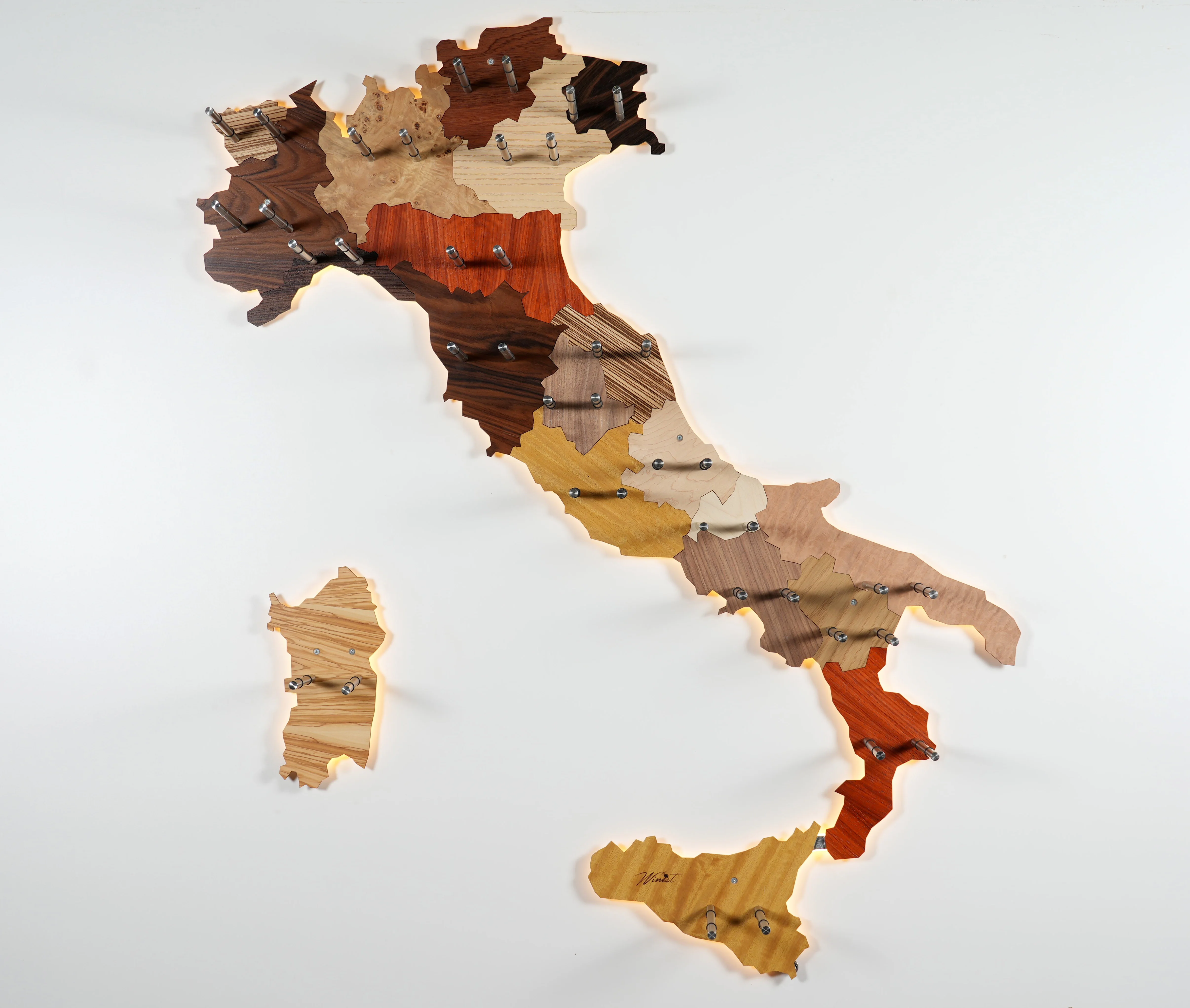 Excellent Italian Design Top Quality Italy Wine Rack Backlight Warm ...