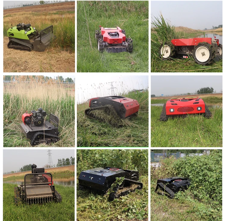 High Grade Industrial Robotic Self-Propelled Satellite Lawn Mower ...