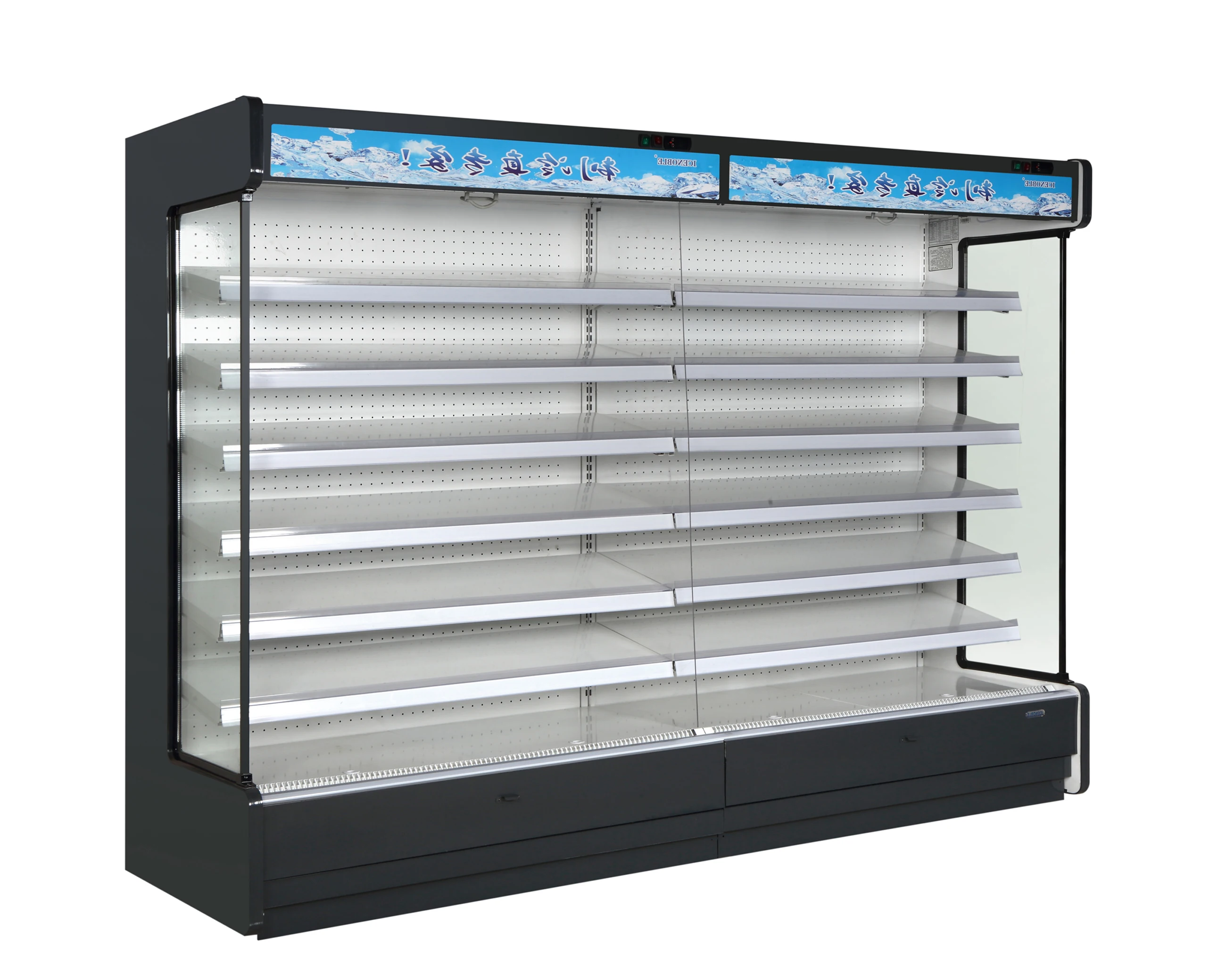 Commercial Merchandising Convenience Store Display Fridge Supermarket ...