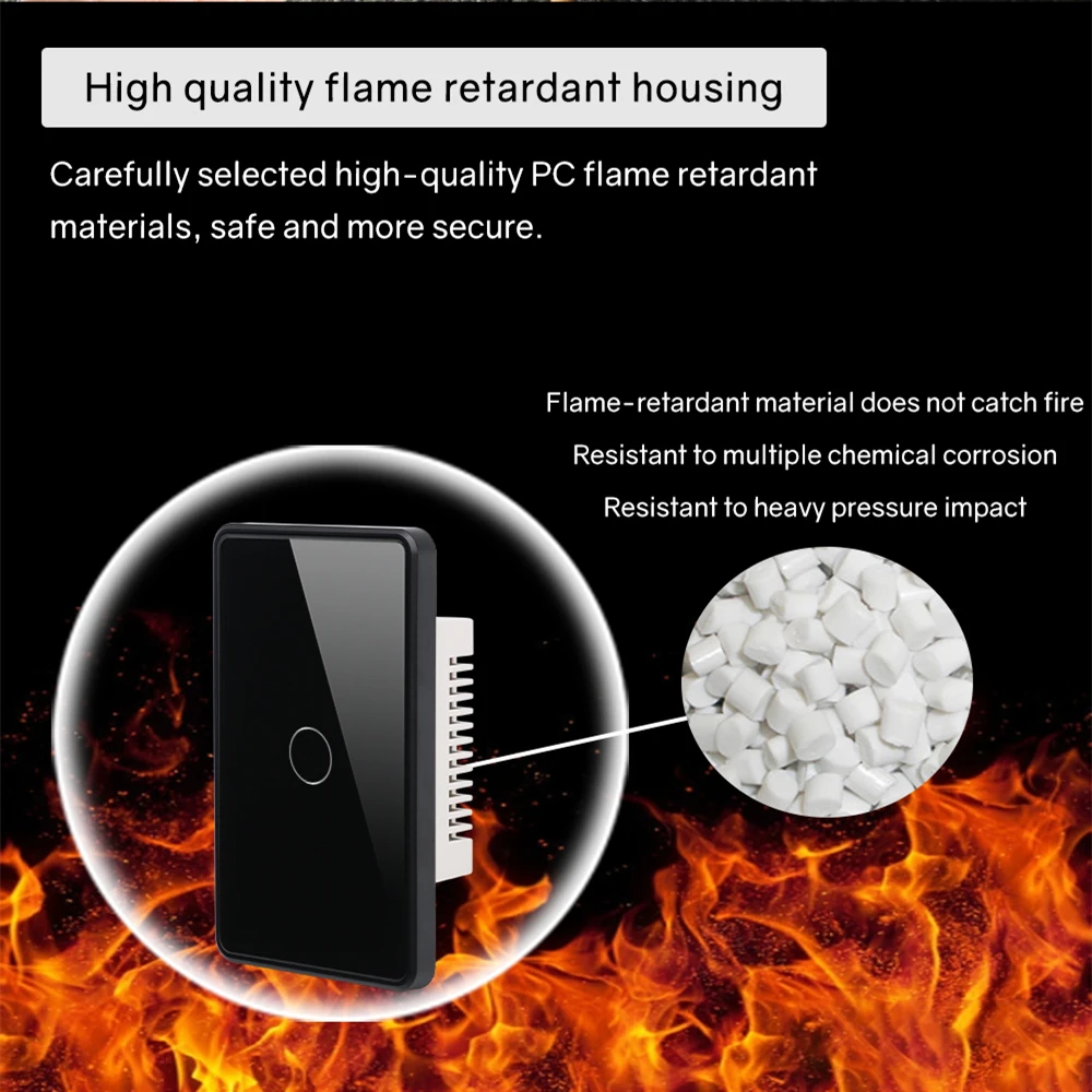 Esp8266 or Esp32 Based Custom Smart Home Tuya 1gang Touch Wifi Smart ...