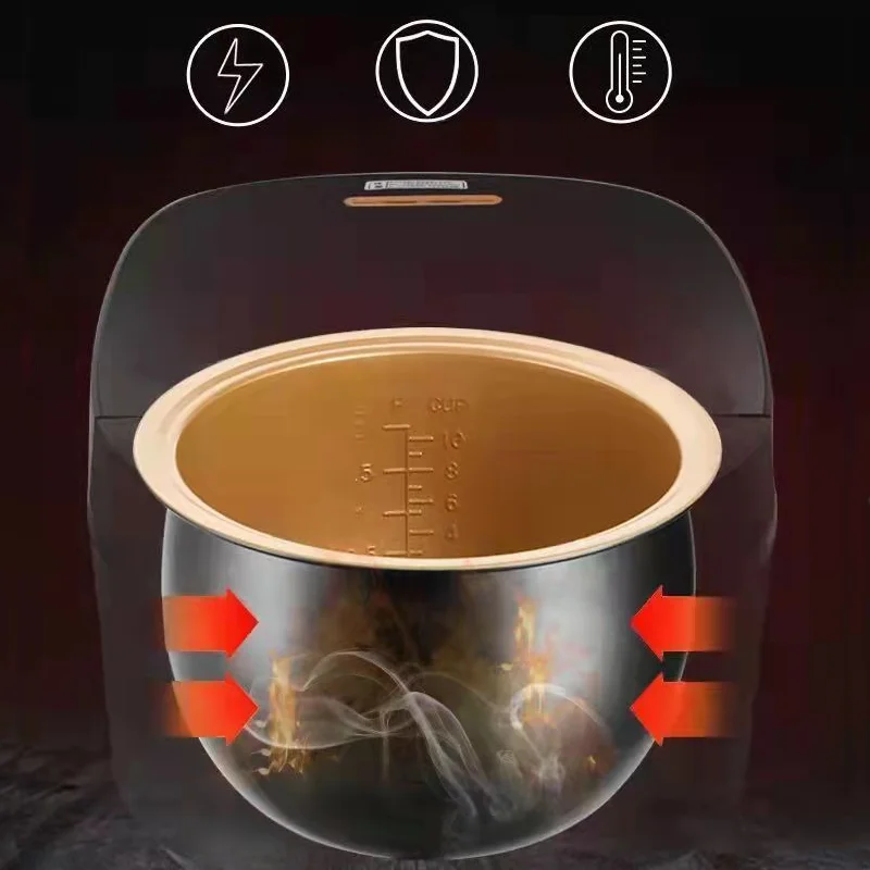 Silver Crest 5L Smart Rice Cooker - Perfect for Every Kitchen