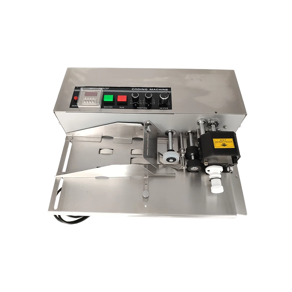 MY380 Auto Numbering Date Printer Machine Solid Ink Expiry Date Coding Machine Batch Number ...