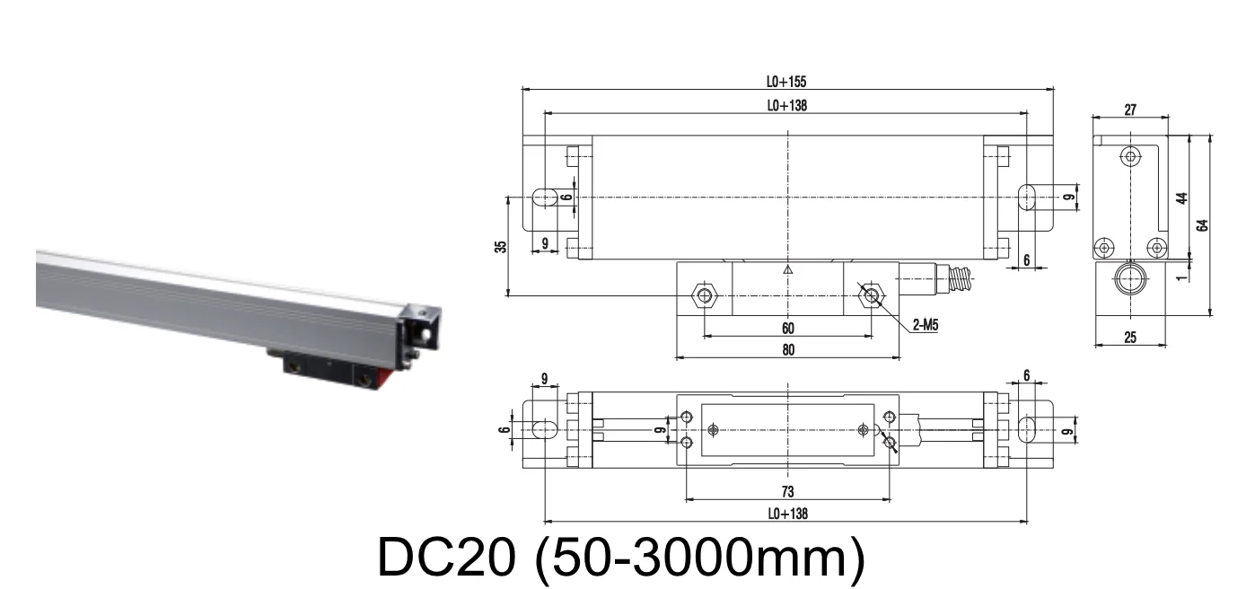 Ditron Linear Scale - Precision for Milling & Lathe