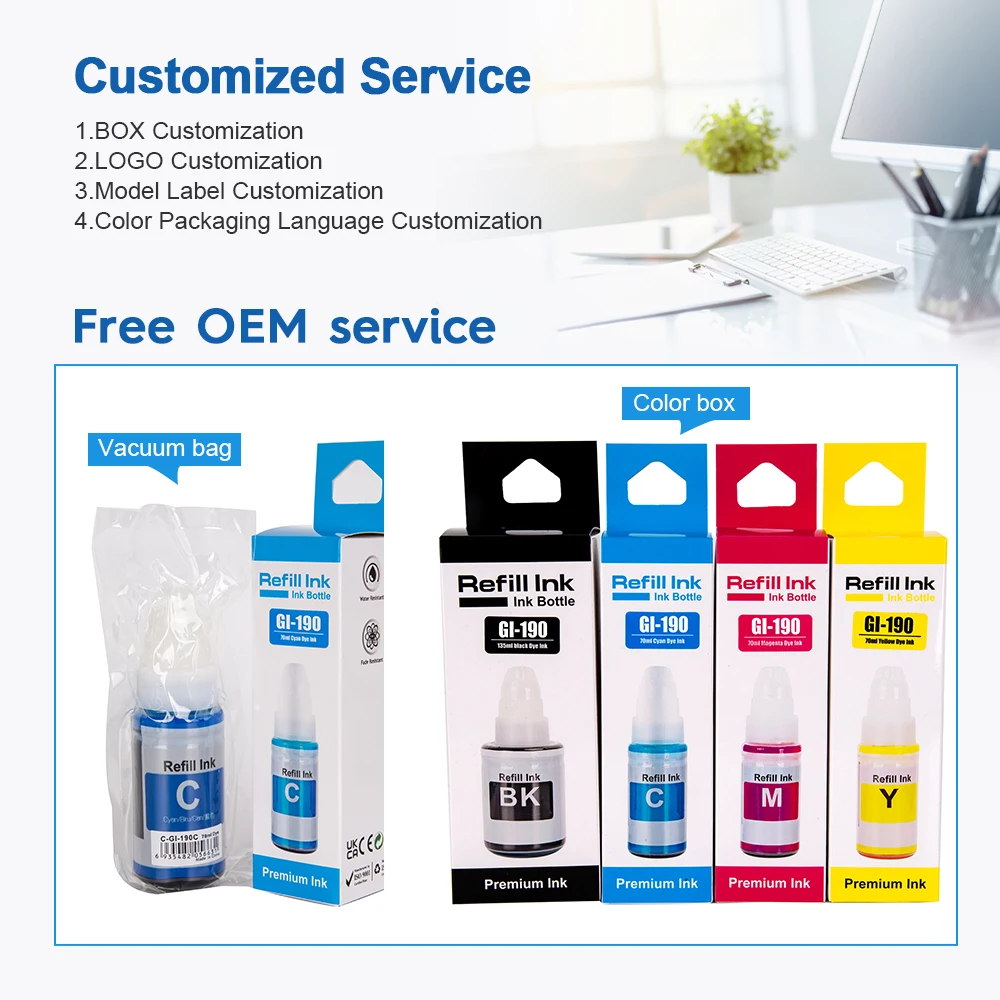 INK-TANK GI290 - Premium Compatible Ink for Canon Printers