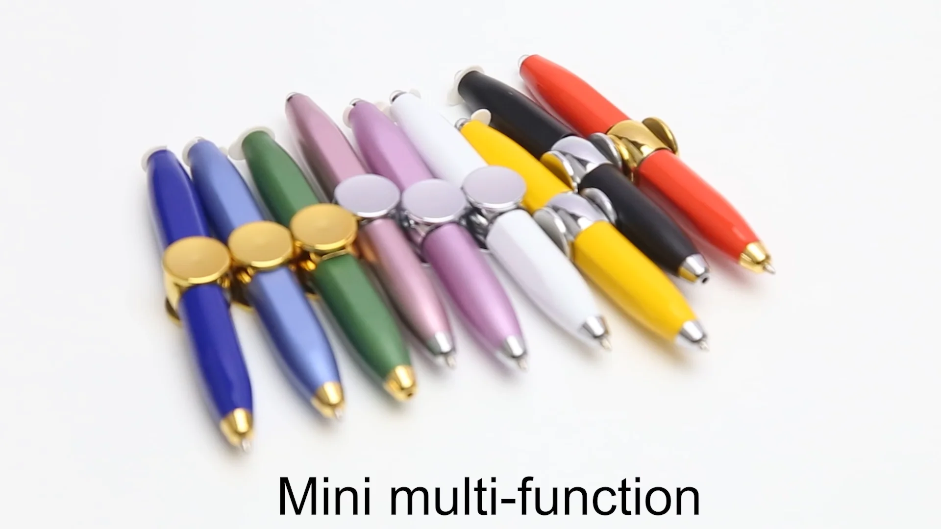 Ttx Promotional Gift Fidget Spinner Stress Reducer Led Light Metal ...