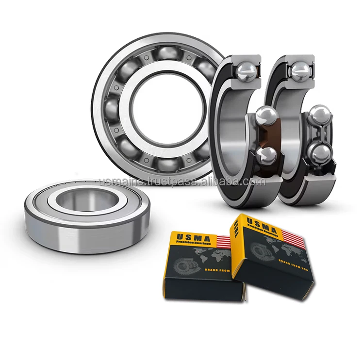 USMA 6204 2RSH ZZ Open Deep Groove Ball Bearings SS6204-2RS 6204 2RS ...