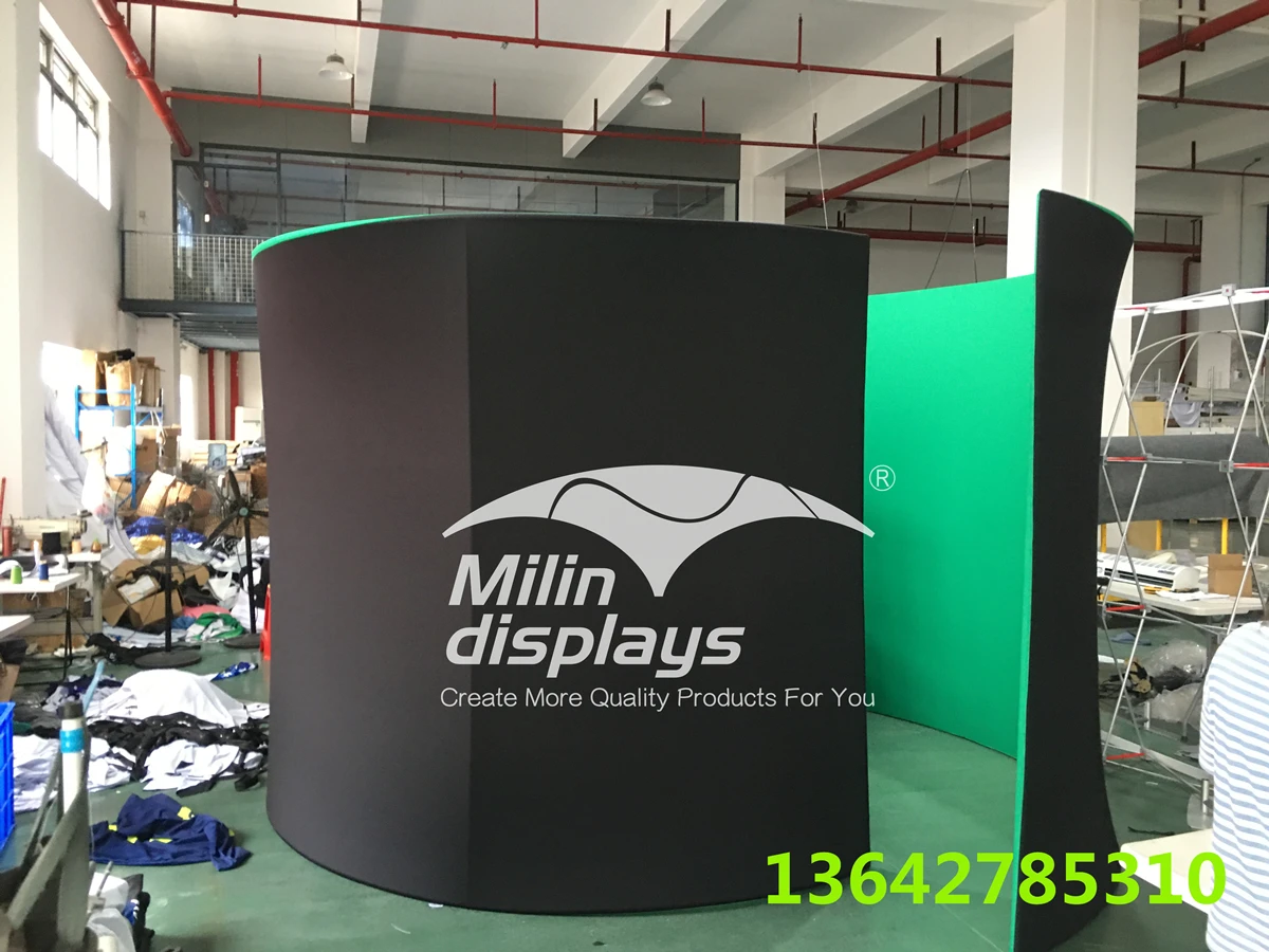 13 X 8ft 360 Rotating Photo Booth Spiral Enclosure Green Backdrop - Buy ...