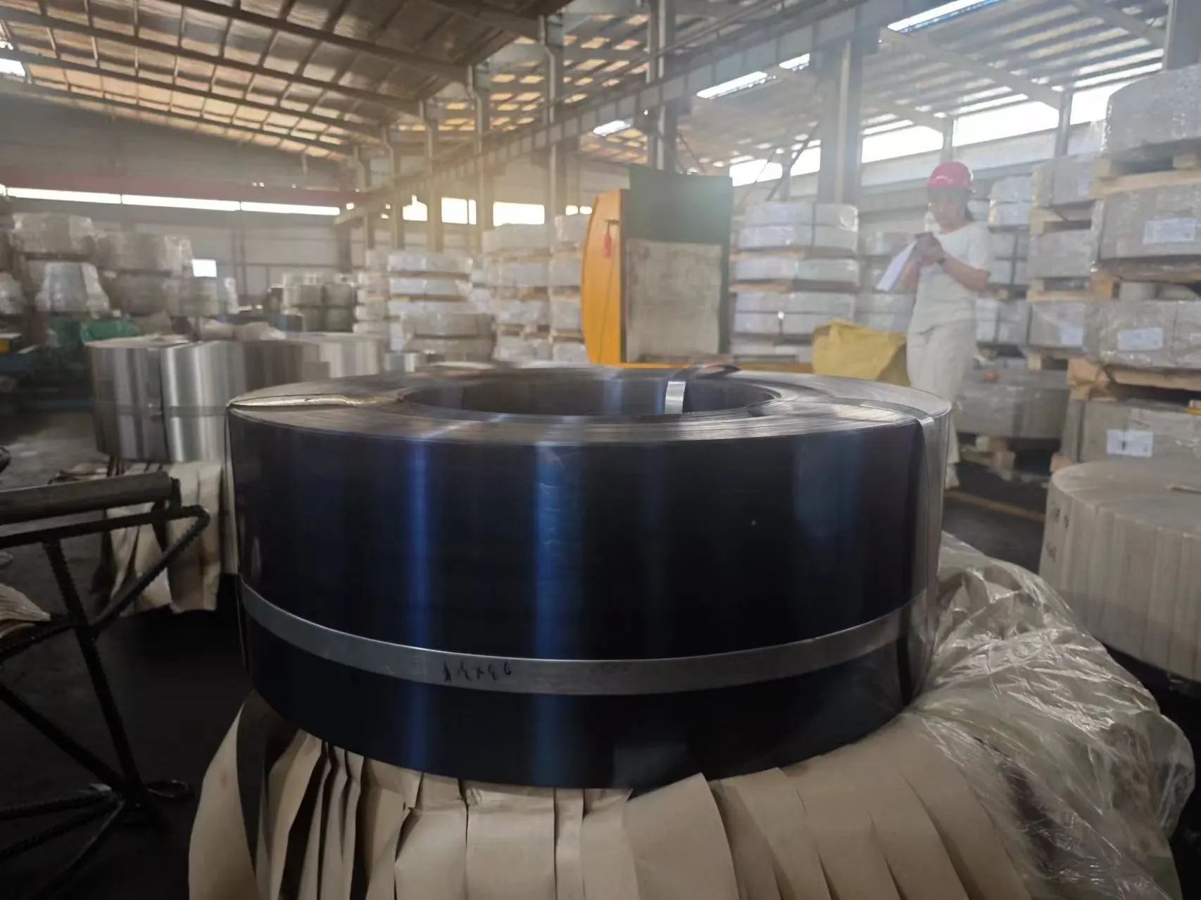 Lead Quenching Hardened and Tempered Soring Steel Steel Strip Coils C75 ...