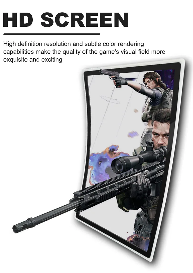 High Resolution Monitor Gaming Display 4k Industrial Touch Game Monitor ...