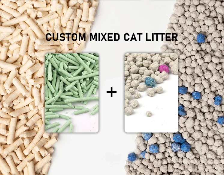 Wholesale Low Price Natural Eco-friendly High Quality Mixed Tofu Cat ...