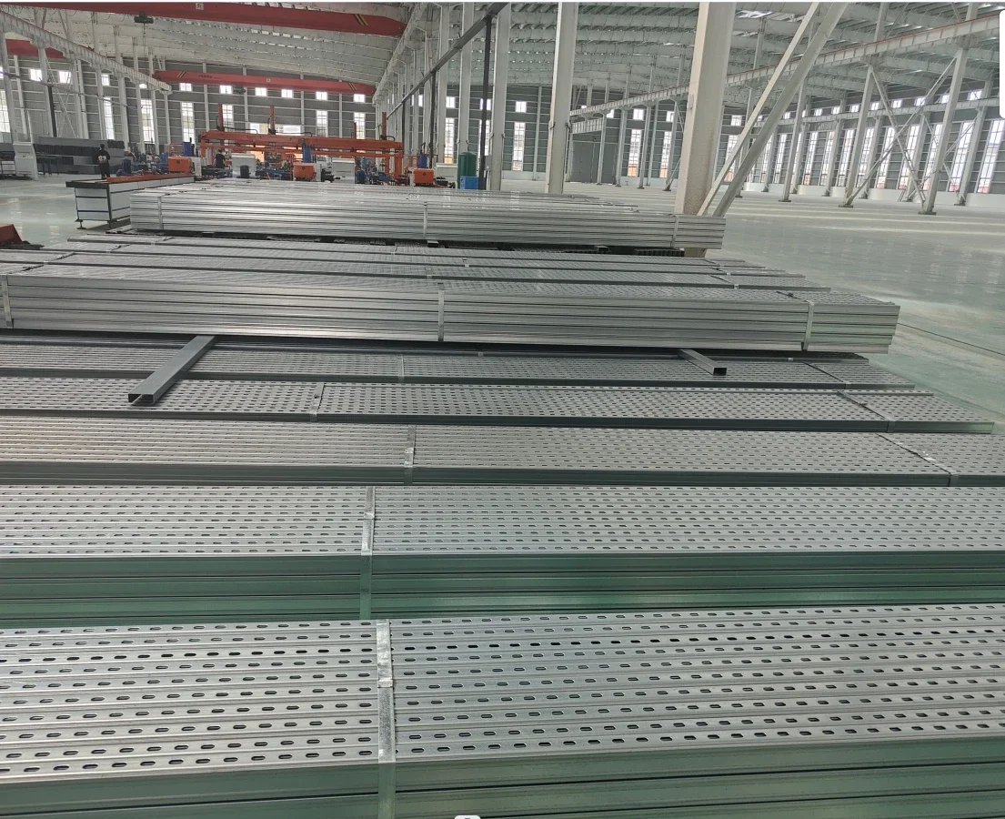 41x62mm Galvanized Metal Slotted Channels for Solar Stand